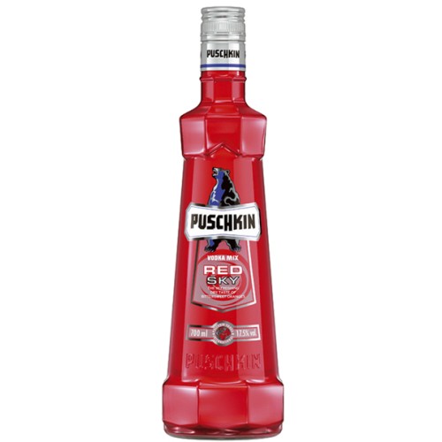 Puschkin Red Vodka 1 Liter | Kopen en Bestellen | Drank Gigant Aanbieding